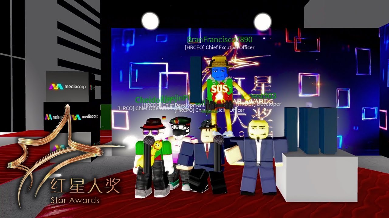 We Made Our Own Star Awards in Roblox - YouTube