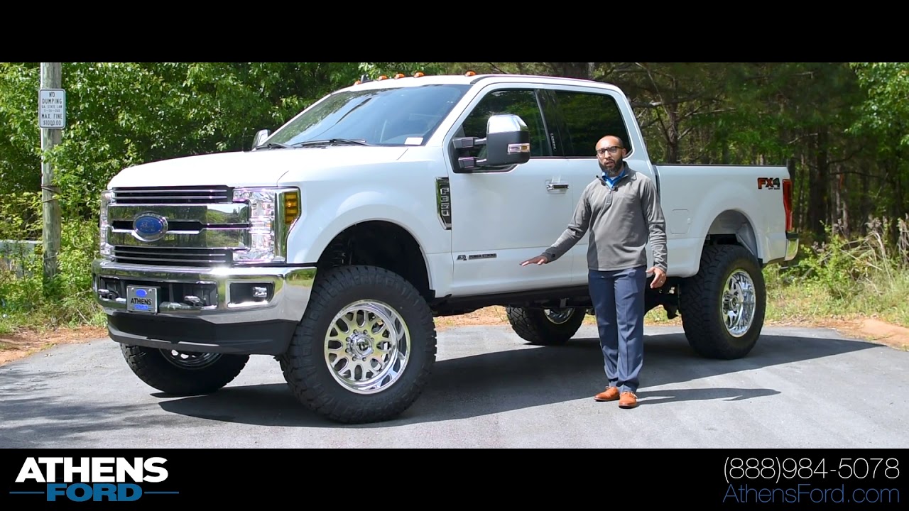 Custom Ford F-350 Lariat Diesel by Athens Auto Sports - YouTube
