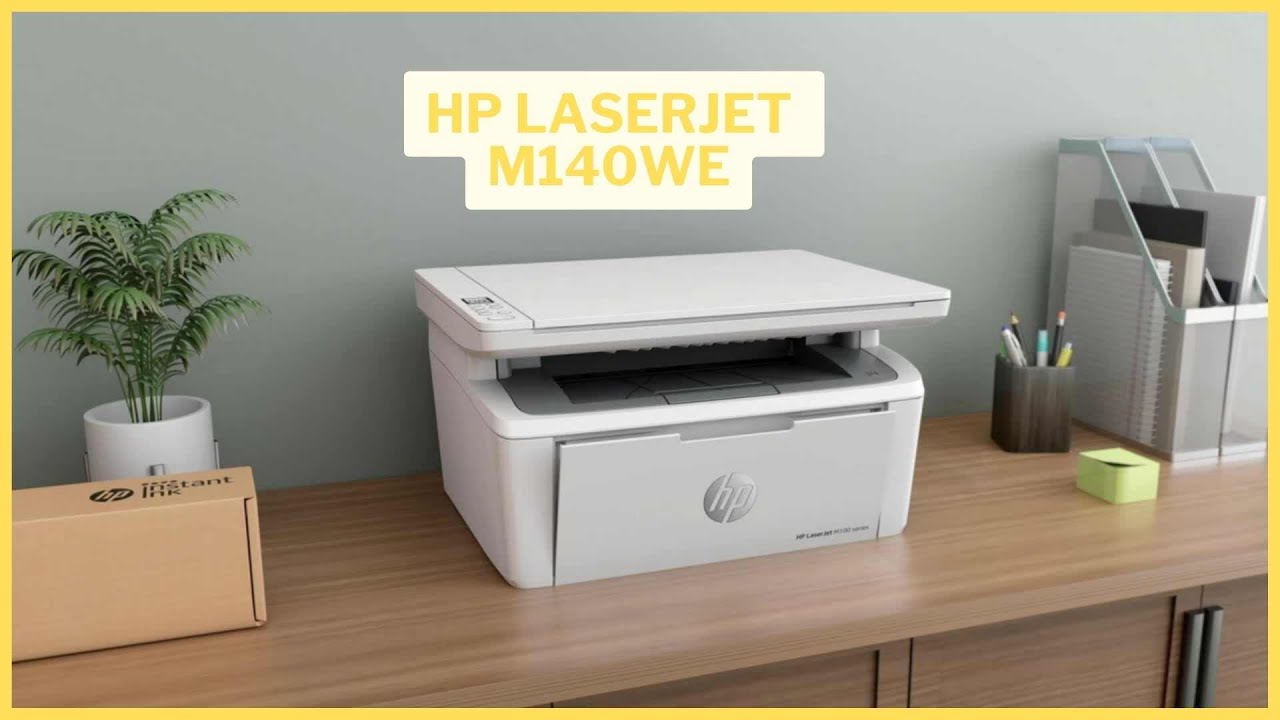 Imprimante Laser HP LaserJet M140we : Révolutionnez Votre Bureau - YouTube