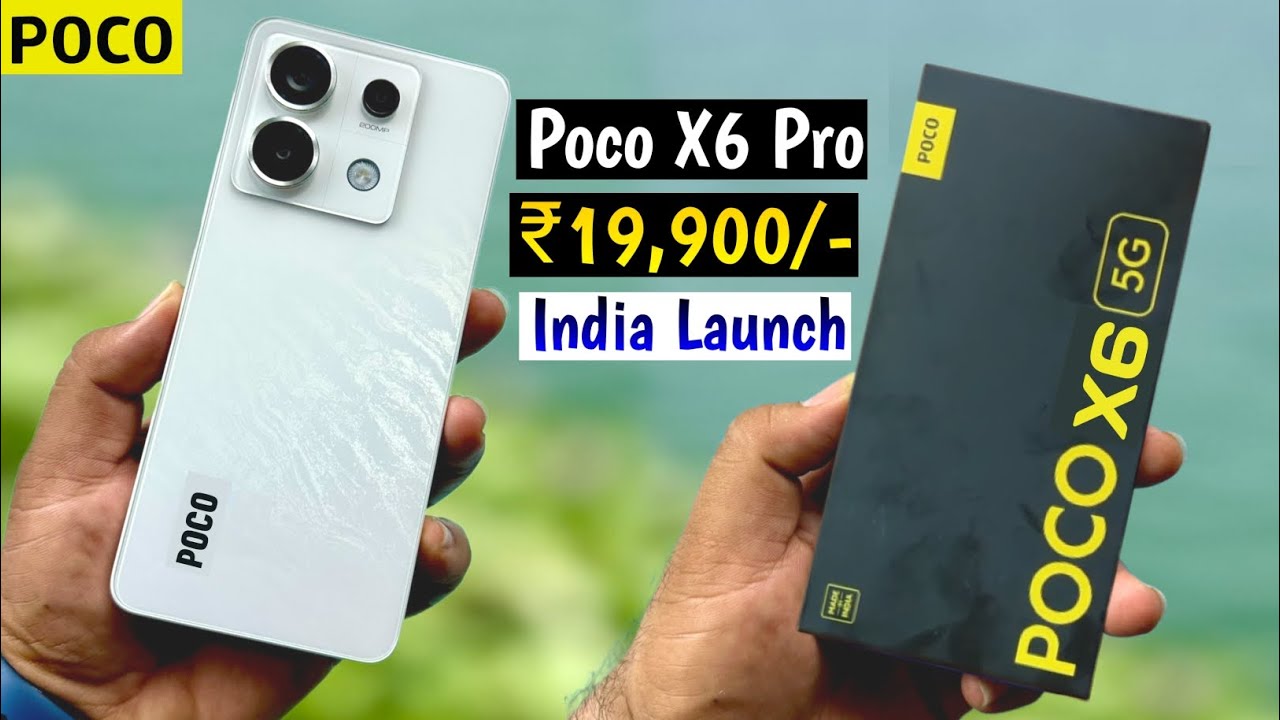 poco x6 pro 5g launch date in india | specs & price | poco x6 pro 5g ...