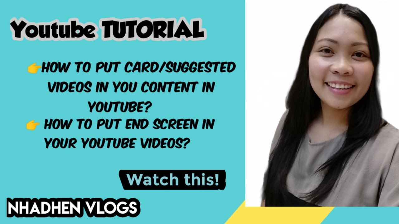 How To Put End Screen And Card Suggested Videos In Your Video Content how-to-put-end-screen-and-card-suggested-videos-in-your-video-content