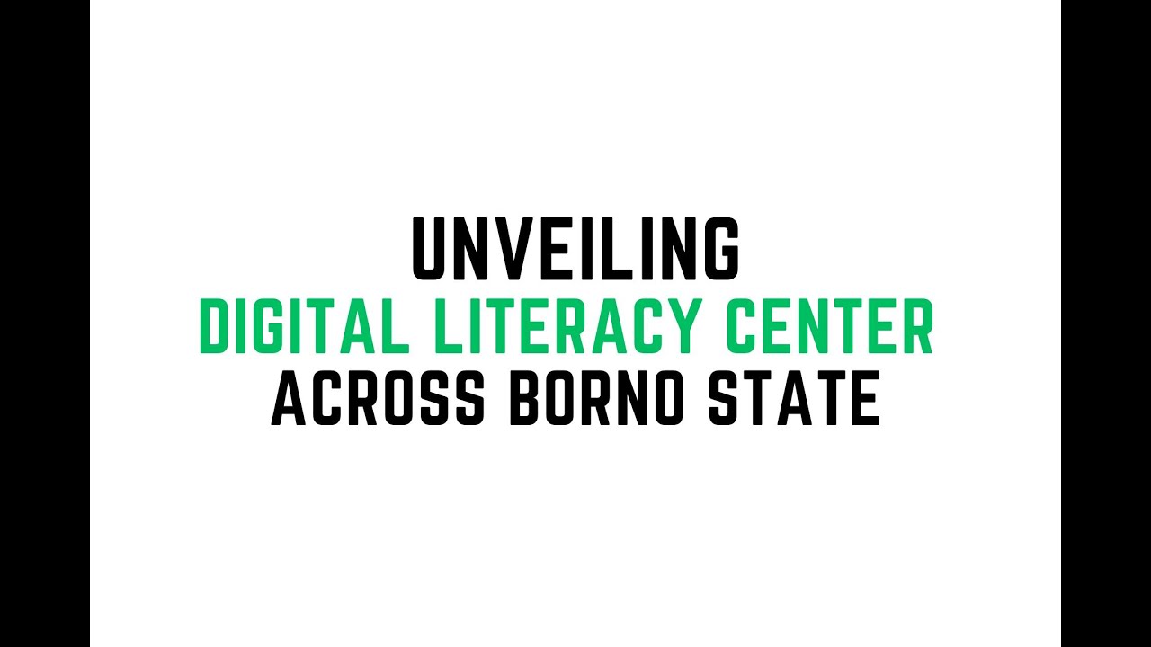 BICTDA-DIGITAL LITERACY CENTRE NGANZAI - YouTube