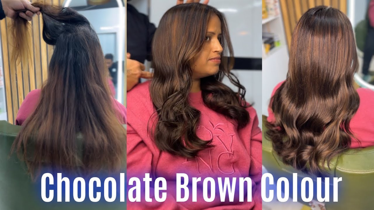 How To: Chocolate Brown Hair Colour/ Chocolate Mocha Colour/ Cool ...