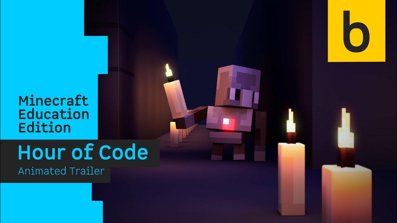 Minecraft Education Edition Hour of Code the Escape Estate Trailer ...