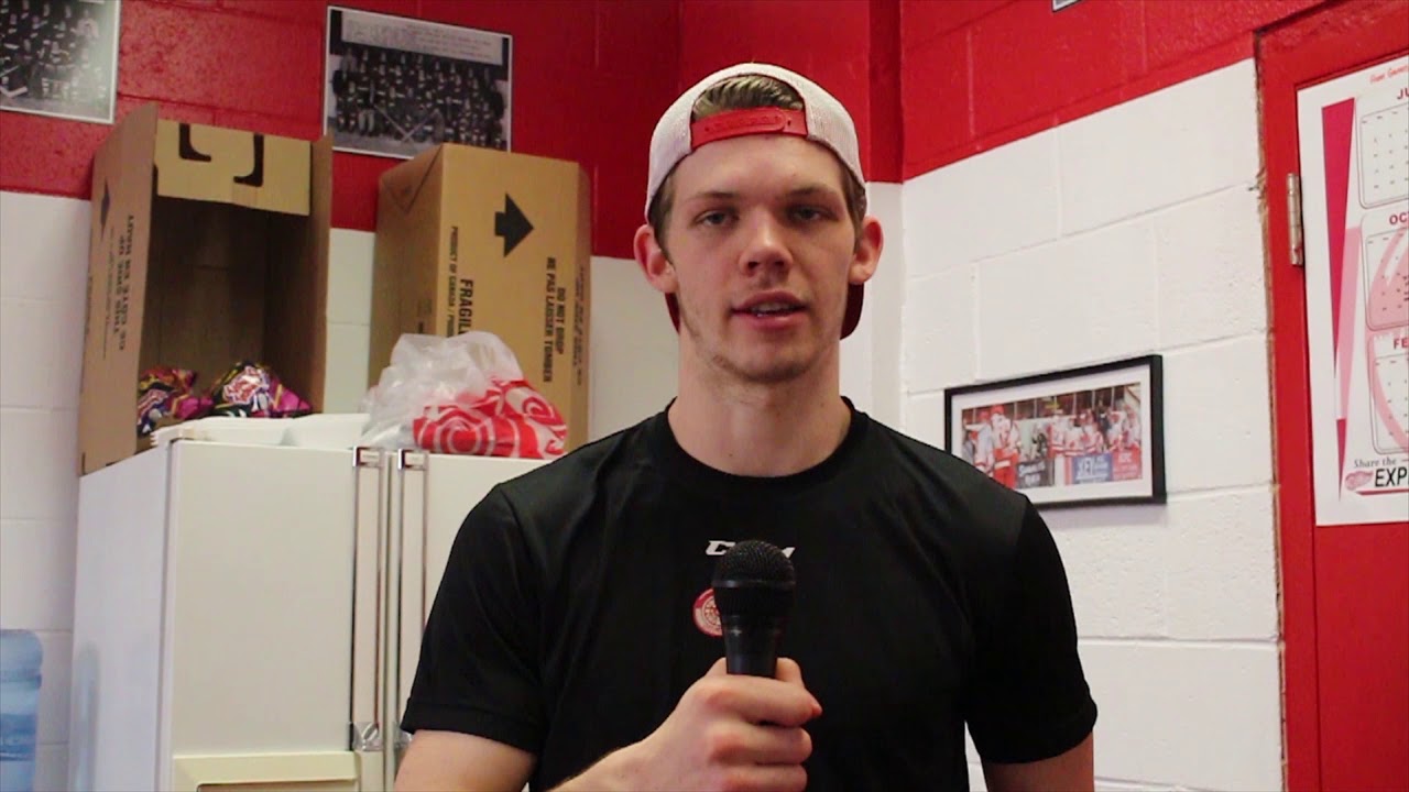 Red Wings Featured Player- Sean Olson - YouTube