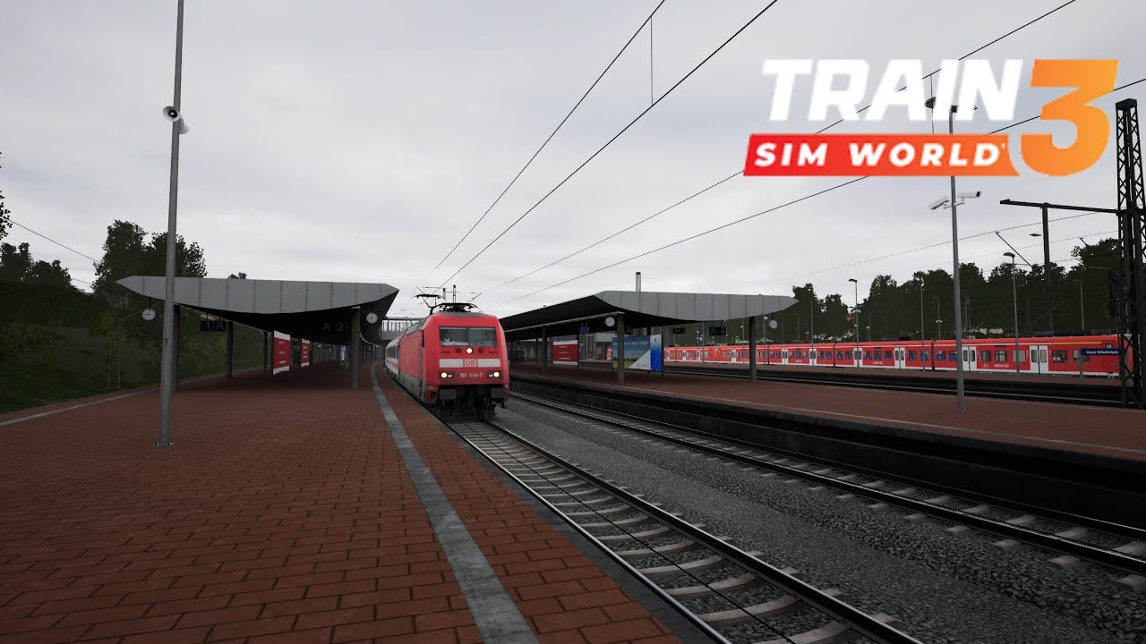 【IC 2185 nach Karlsruhe Hbf】Train sim World 3 - YouTube