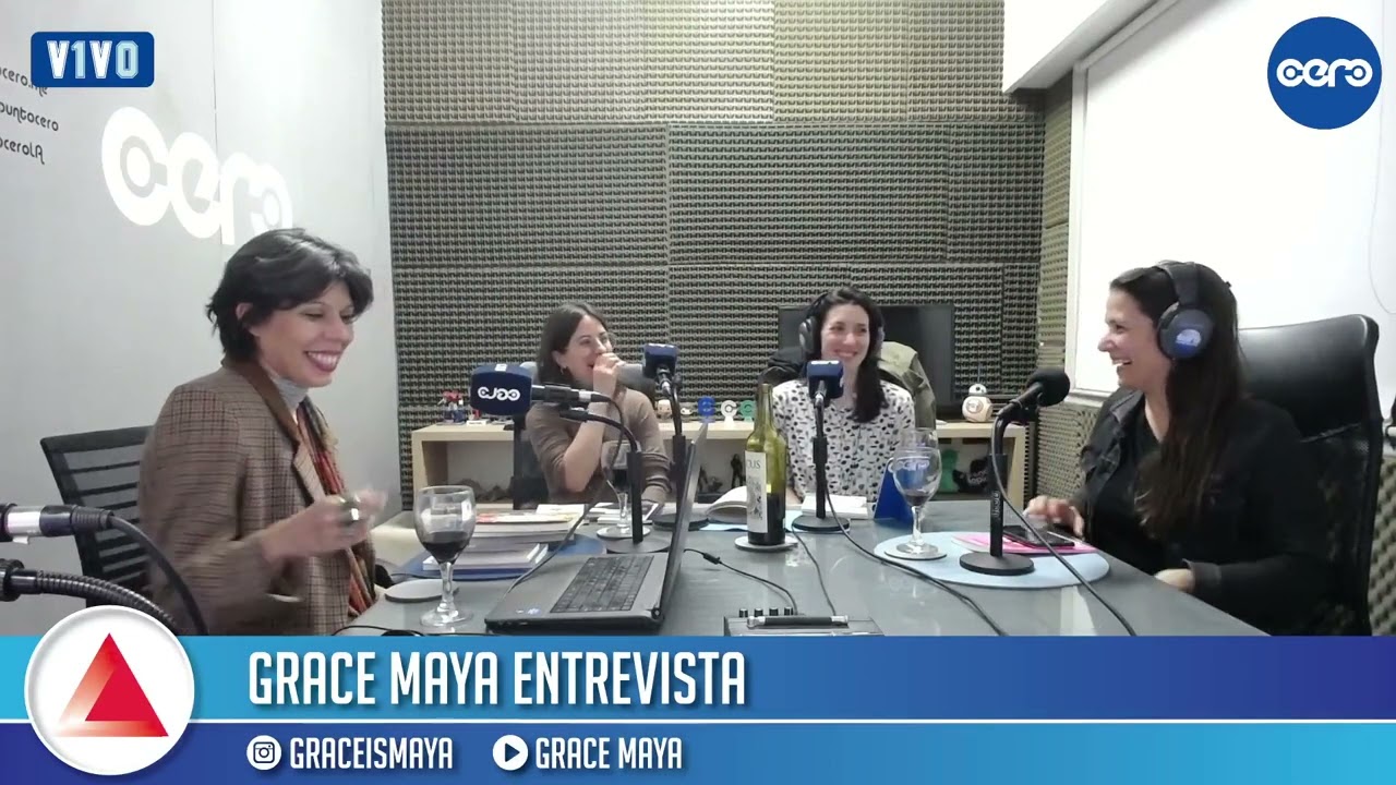 Leticia Martín, Verónica Yattah y Mavi Massaro en Grace Maya Entrevista ...