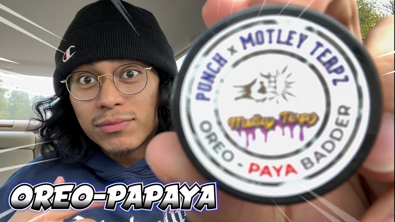 This OREO-PAPAYA BADDER Tier 4 Had TOO MANY TERPS!! Punch Extracts Live Rosin Review!! - YouTube