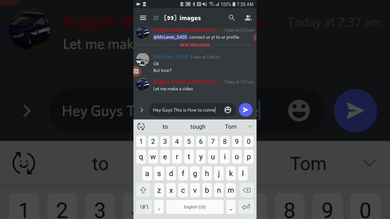How To Connect ur Youtube With ur discord account! - YouTube