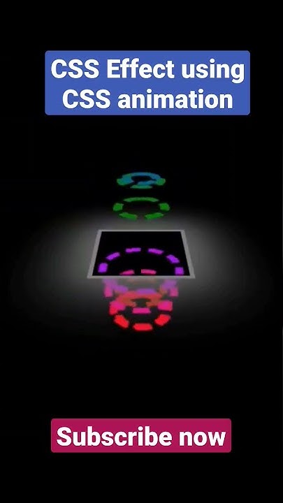 CSS animation effect #css - YouTube