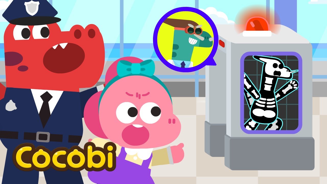 X-Ray and Safety at the Airport + and More Kids Songs & Cartoons ...