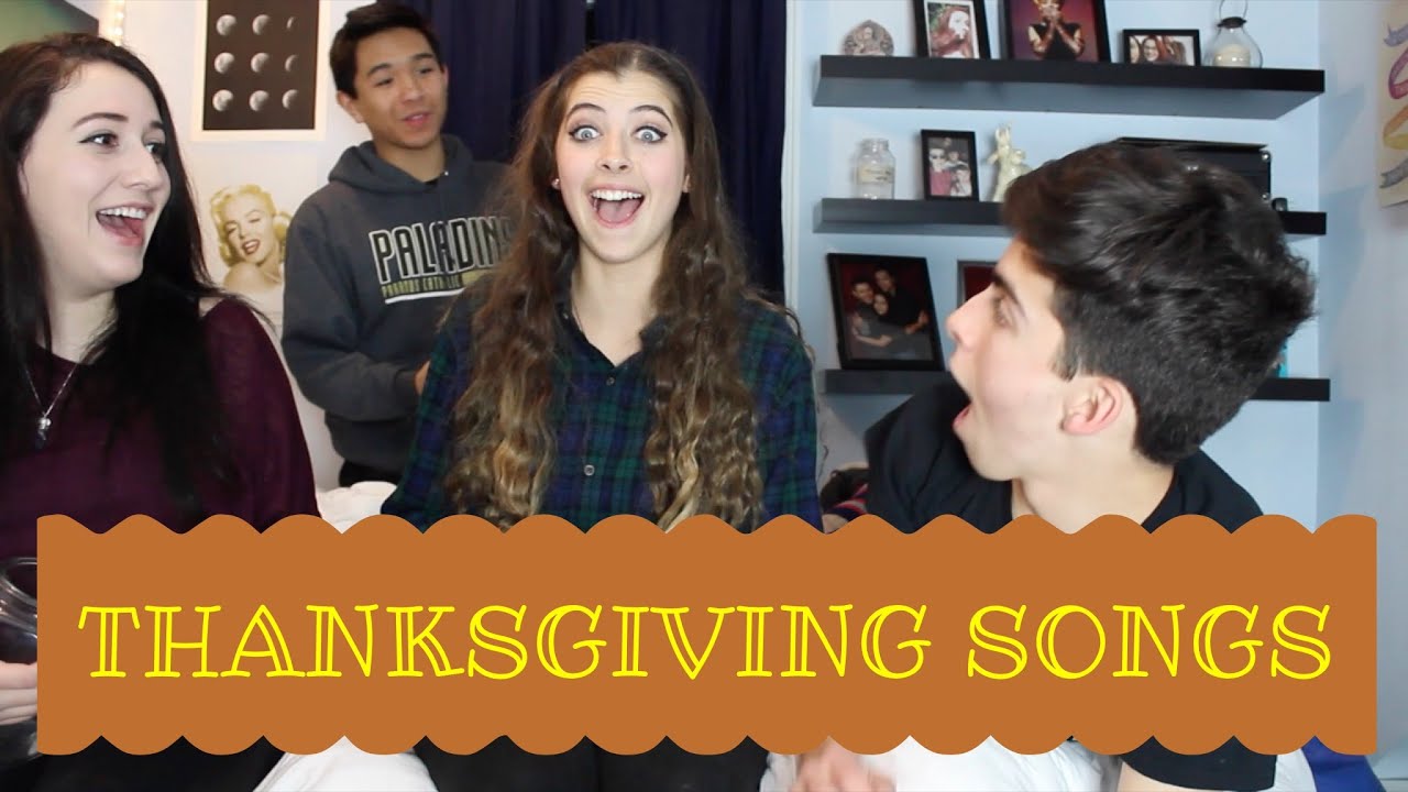 THANKSGIVING SONG CHALLENGE || Ft. Tyler Iacona, Chris Cabanatan, and ...