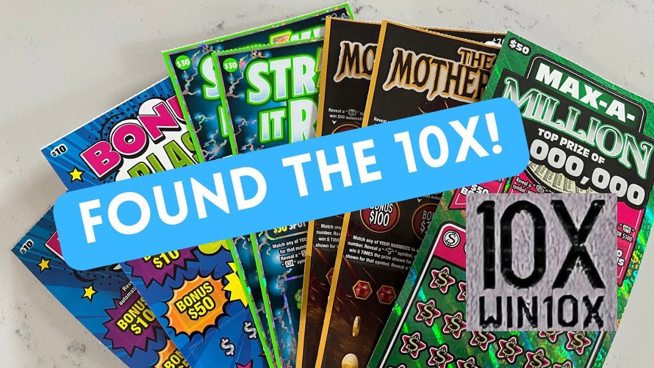 $190 Idaho Lottery Scratch Off Ticket Session! 10X Multiplier found ...
