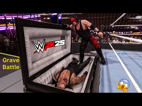 Battle of Darkness Kane vs Undertaker Casket Match at Crown Jewel WWE Legends Collide