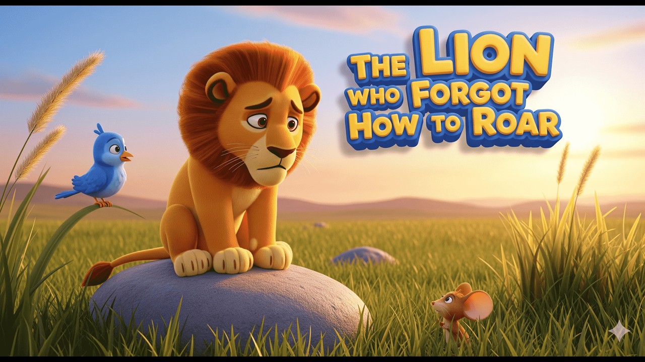 The Lion Who Forgot How to Roar | Moral Story for Kids in English ...