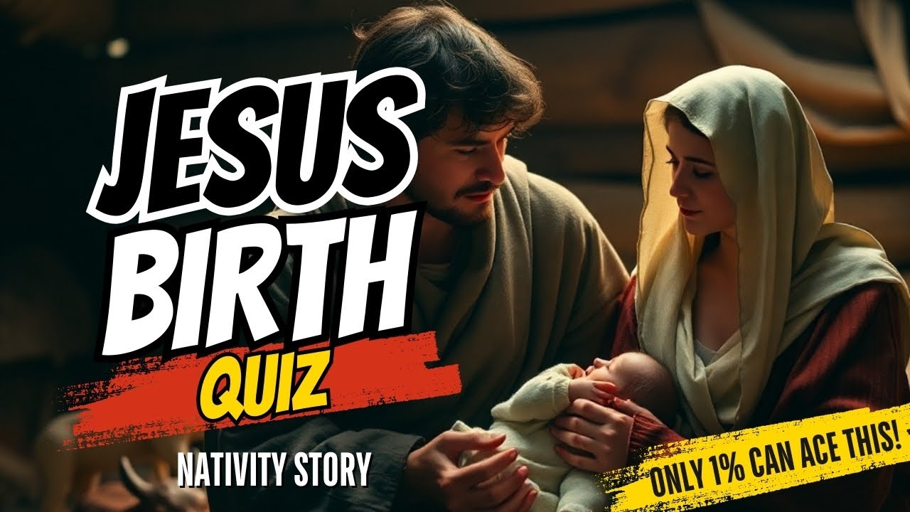 Bible Quiz Birth Of Jesus - A Bible Quiz Like No Other: Only 1% Pass ...