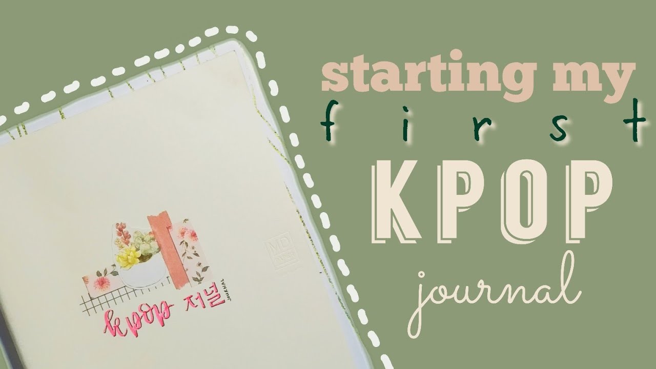 Starting my 1st Kpop Journal | ph - YouTube