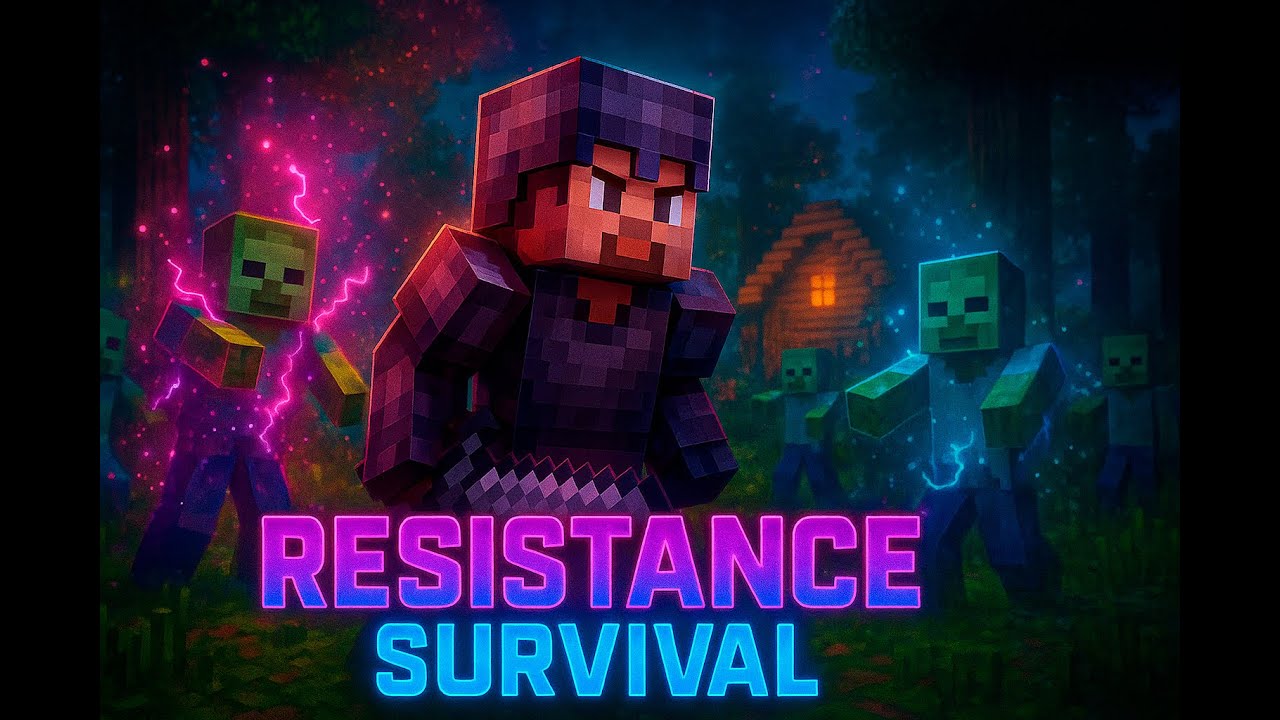 JUGANDO MINECRAFT - RESISTANCE SURVIVAL | SERIE SURVIVAL | LA MINECRAFT ...