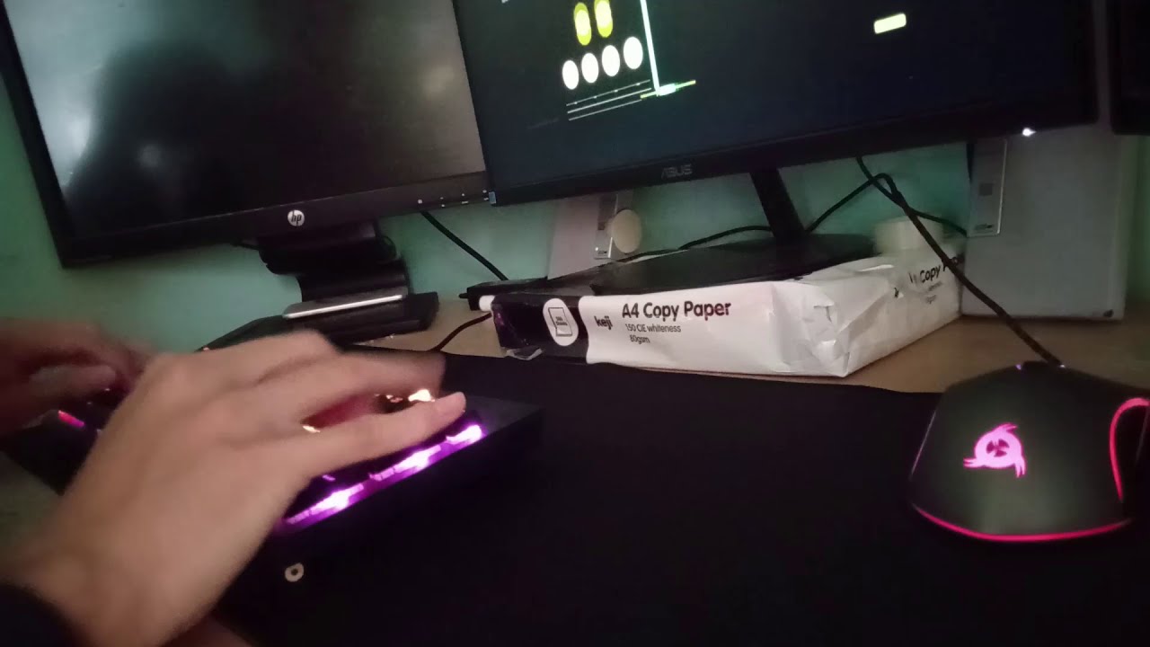 Testing new setup with osu liveplay - YouTube