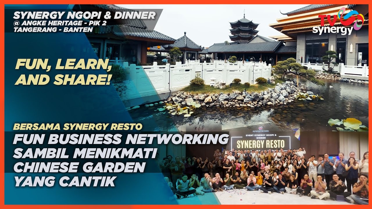 Synergy Resto ke Restoran Angke Terbesar di PIK 2 - YouTube