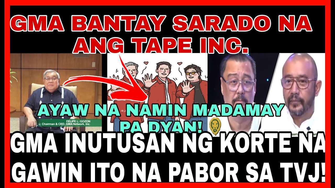 EATBULAGA|GMA BANTAY SARADO ANG TAPE INC|KORTE MAY IPINAGUUTOS SA GMA ...