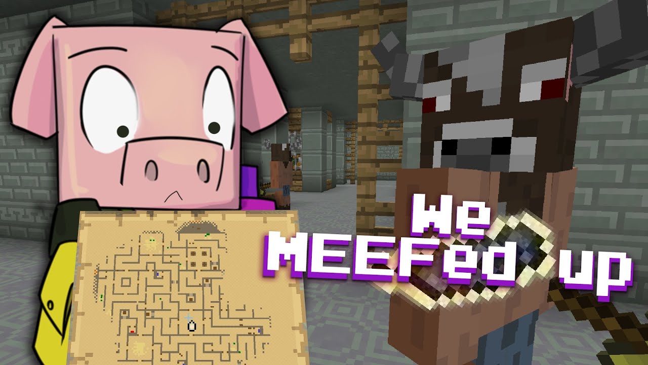 Minoshroom Maze - Lost in the Twilight Forest - minecraft mod part 5 ...