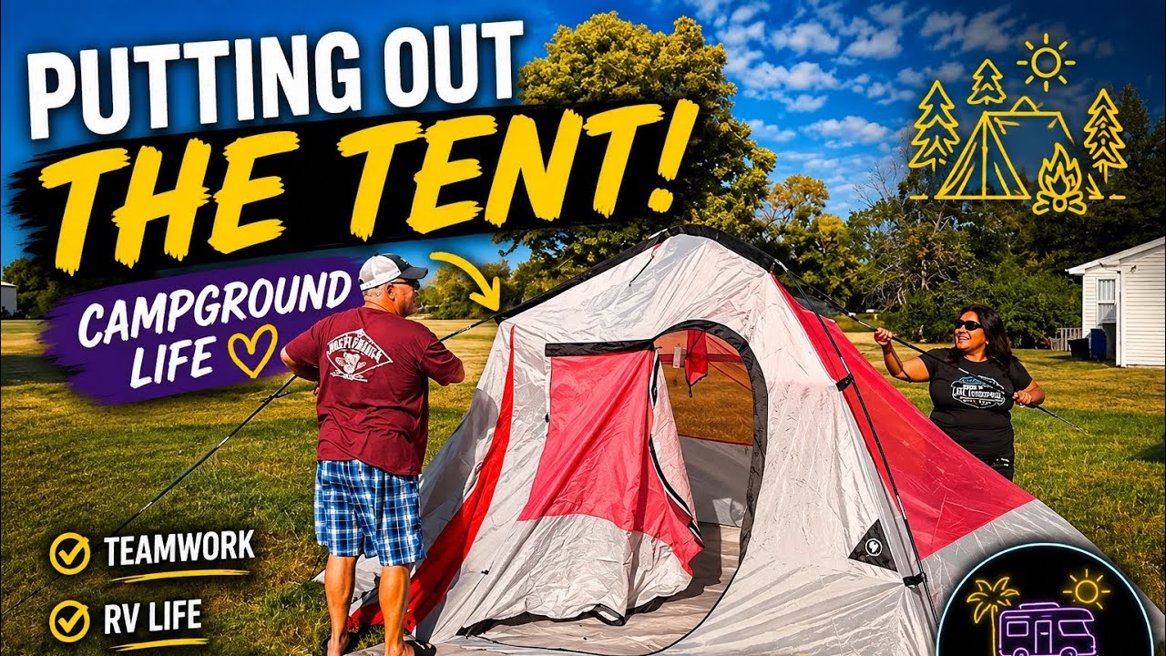 How to Assemble Camping Tent - YouTube