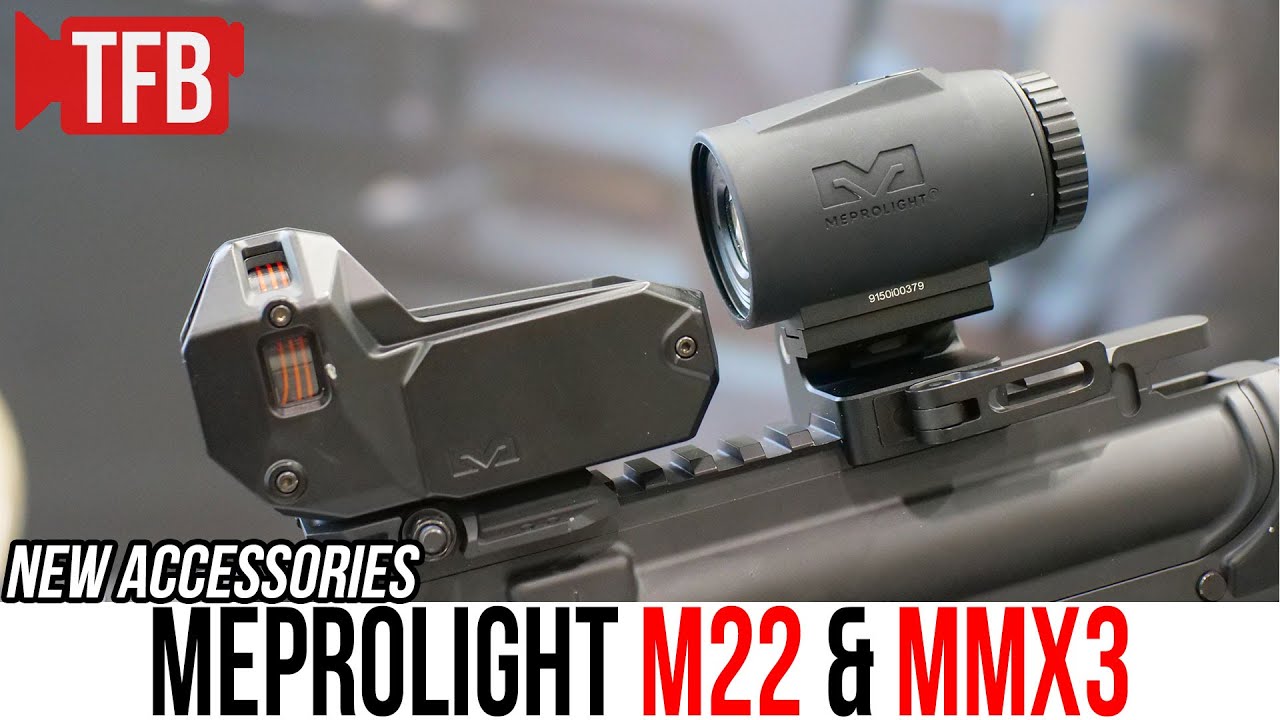 New M22 Accessories & MMX3 Magnifier from Meprolight Optics - YouTube