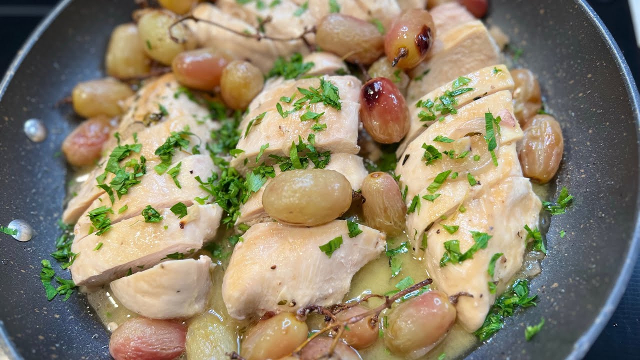 Cooking with Grapes: Irresistible Vineyard Chicken Recipe - YouTube