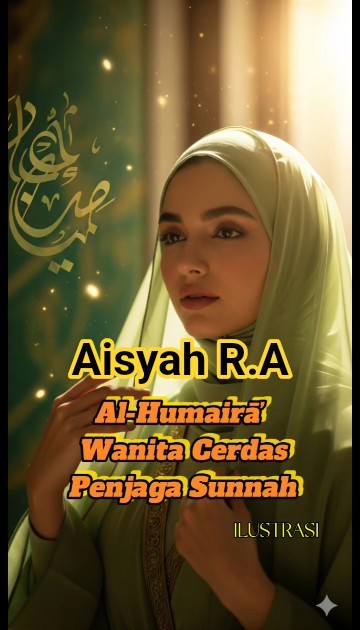 Aisyah RA | Al-Humairā’: Wanita Cerdas Penjaga Sunnah #jejakparanabi # ...