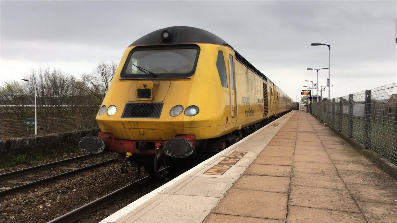 Network Rail Class 43013 & 43014 'The Railway Observer' Passing Exeter ...