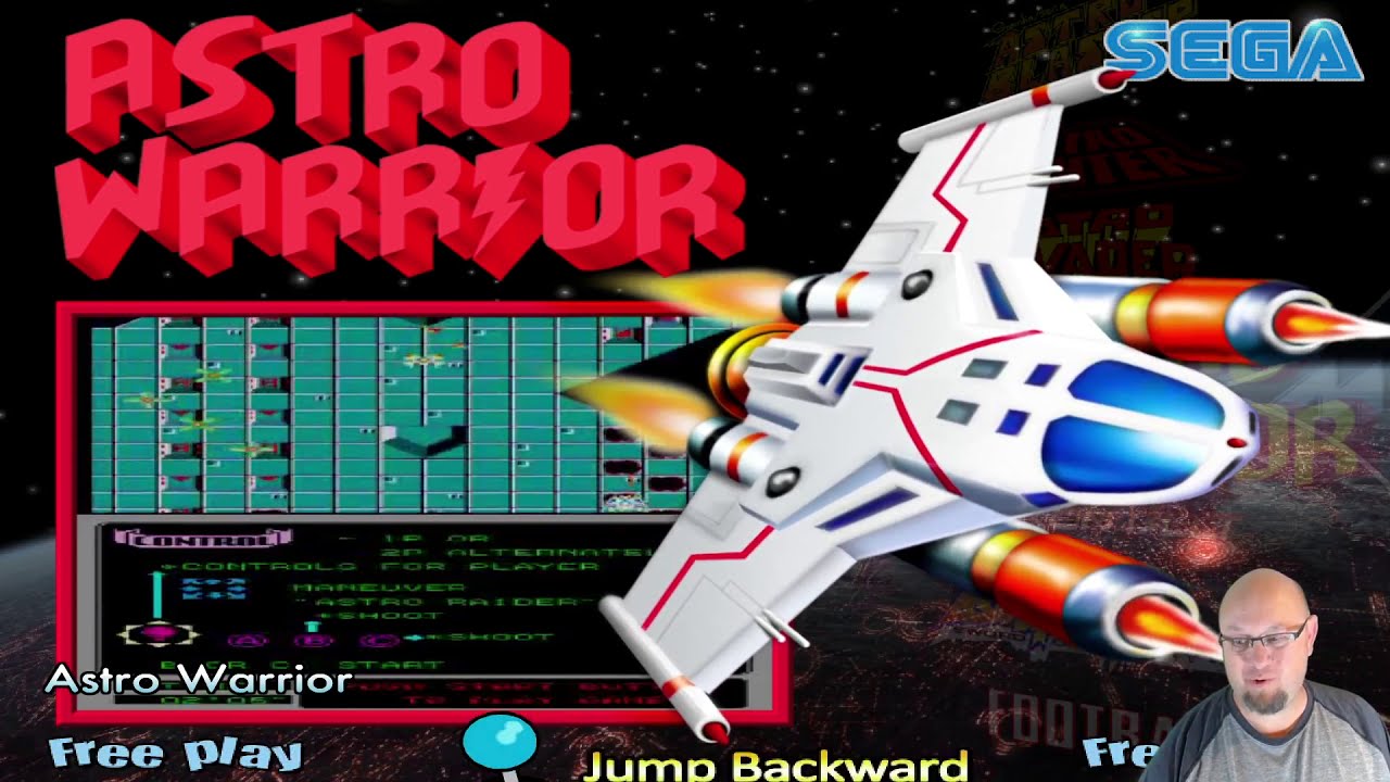 Astro Warrior (1989 Sega) MAME ARCADE Retro Gaming Highscorearcade ...