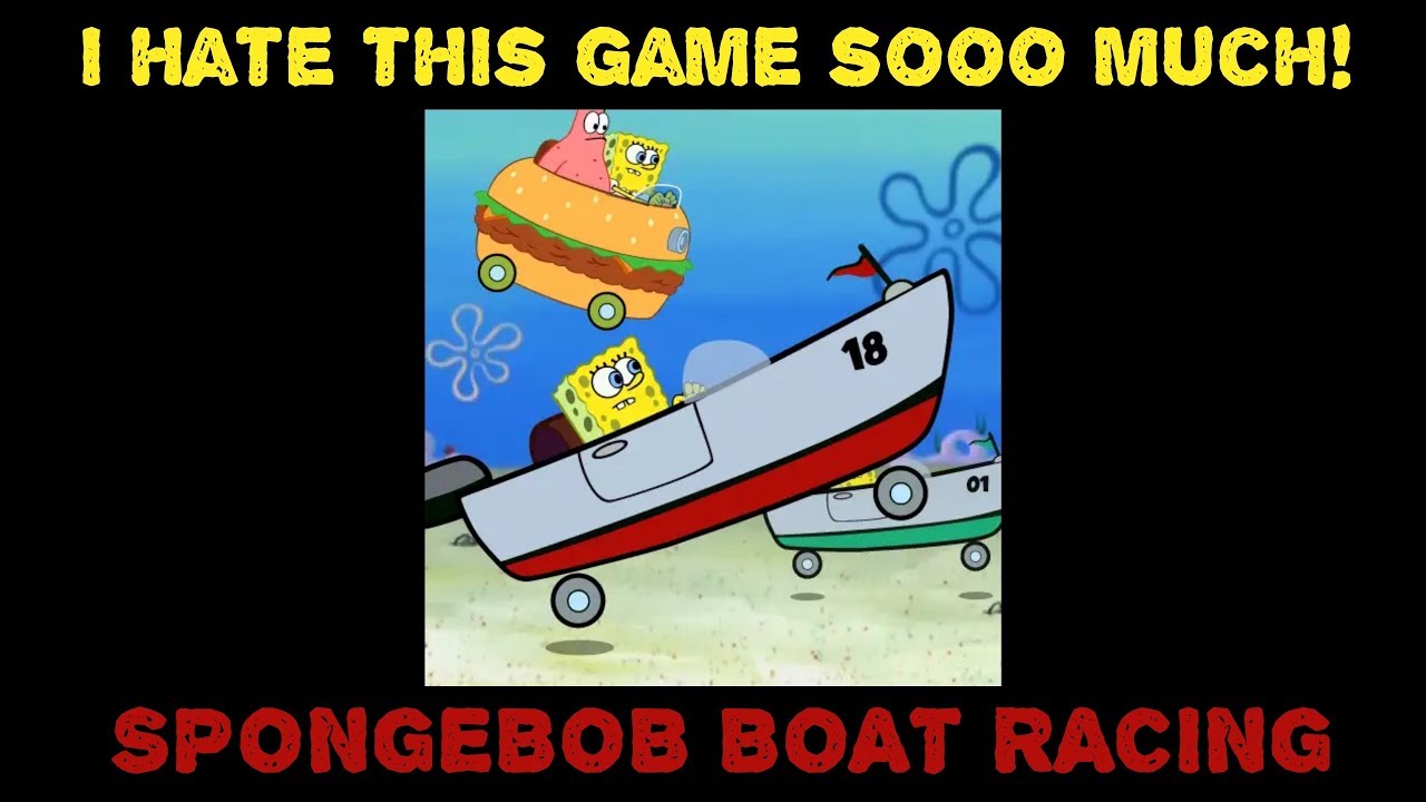 SpongeBob Boat Racing (mobile) I HATE THIS GAME! JUST GAMEPLAY - YouTube