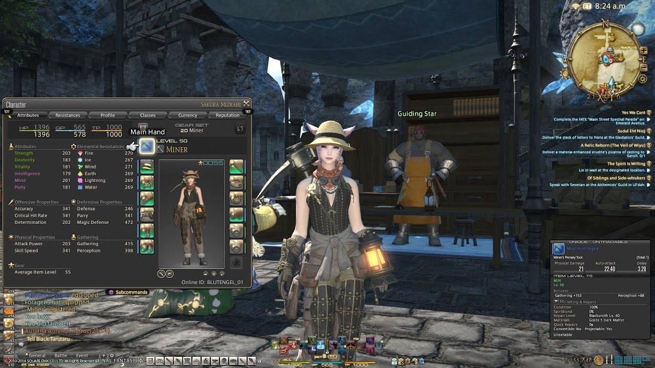 「Final Fantasy XIV」A Realm Reborn: Mammon Supra Obtained (PS4) - YouTube