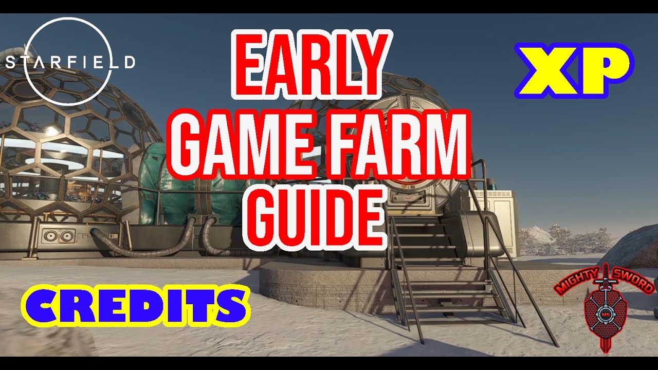 Maximize your CREDITS & XP in Starfield: Early Farming Tips and ...