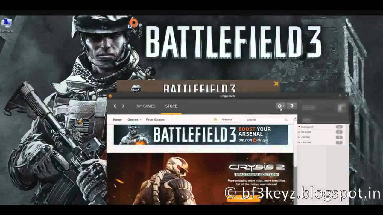 Battlefield 3 Keygen June 2012 Premium Keys - YouTube
