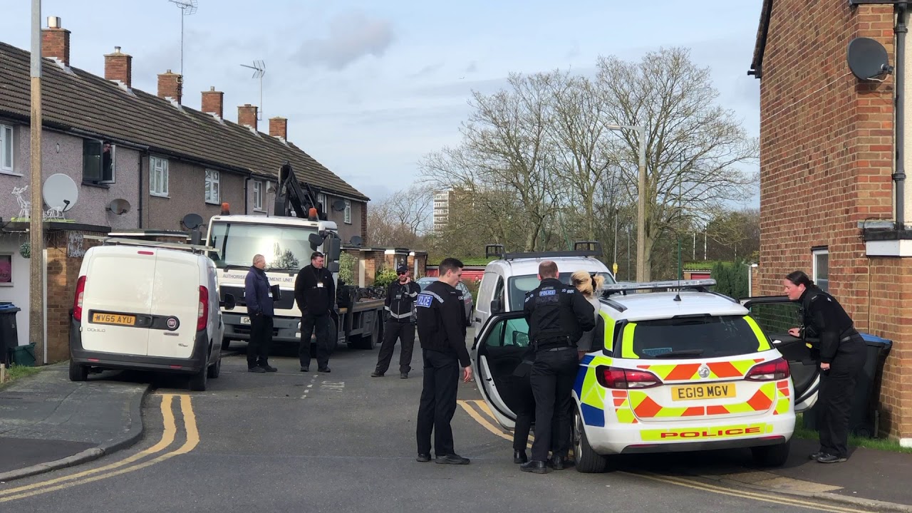 Woman arrested after police assist bailiffs repossess car in Harlow ...