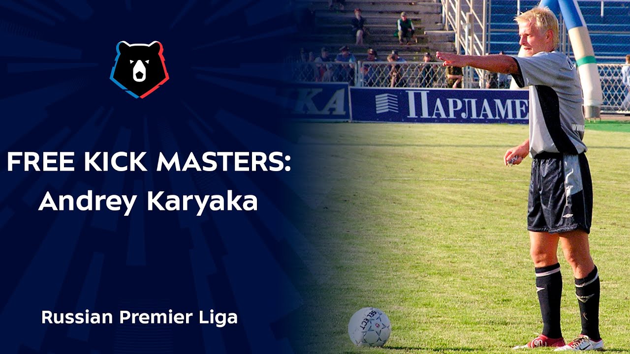 Free kick masters: Andrey Karyaka - YouTube