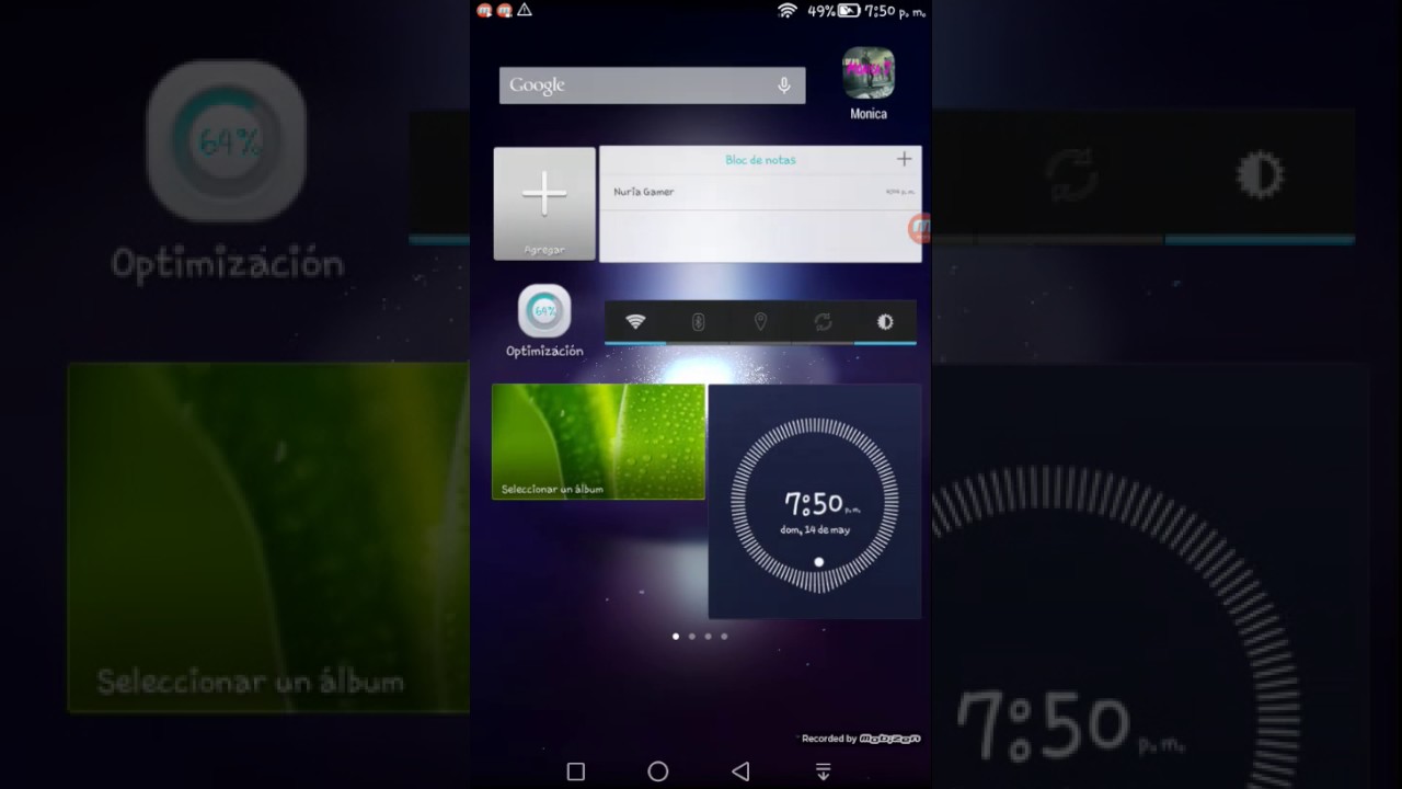 Como cambiar teclado swype huawei - YouTube