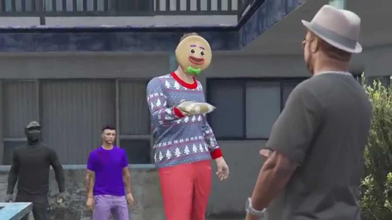 The Coke Dealing Gingerbread Man(GTA Online) - YouTube