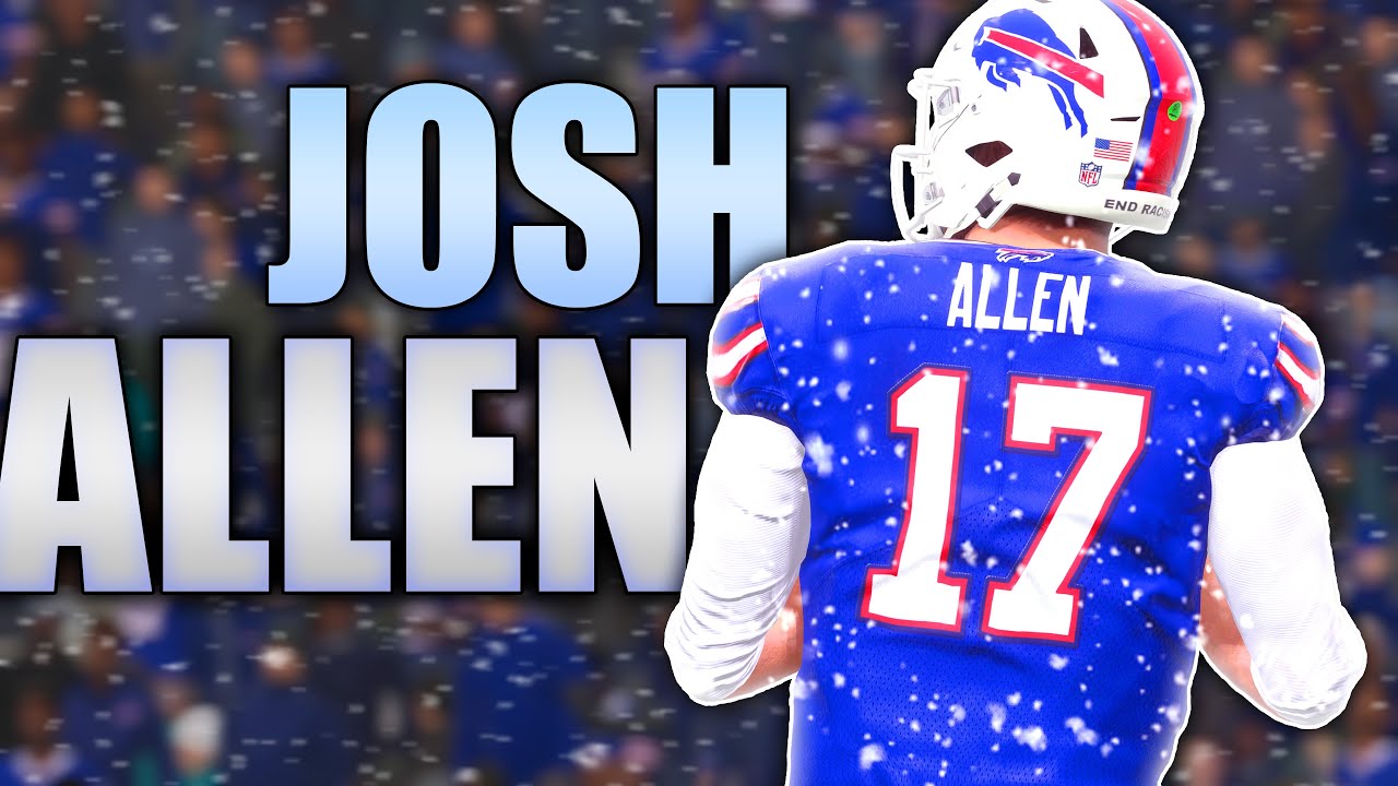 Josh Allen Season Highlights in Madden 23 - YouTube
