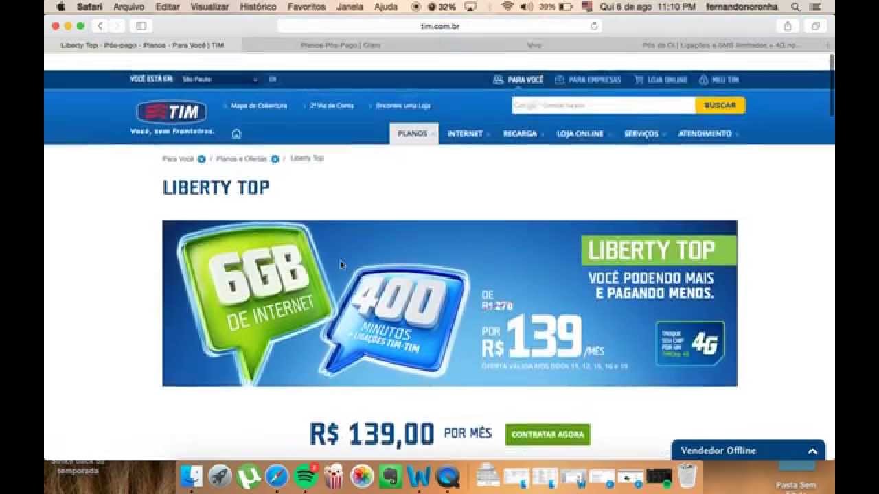 Planos Pós OI/TIM/VIVO/CLARO - YouTube
