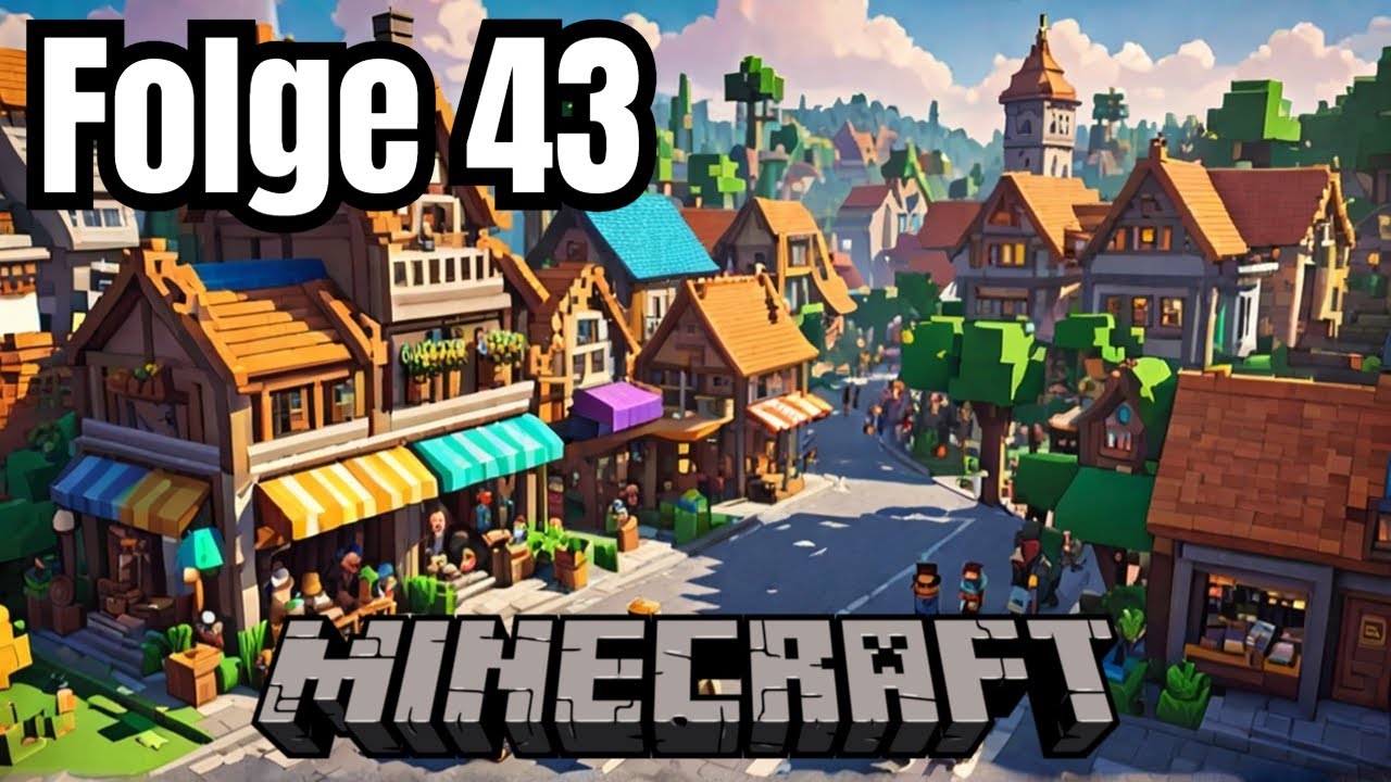 Das epische Abenteuer in Minecraft - Folge 43: Unser Marktplatz nimmt ...