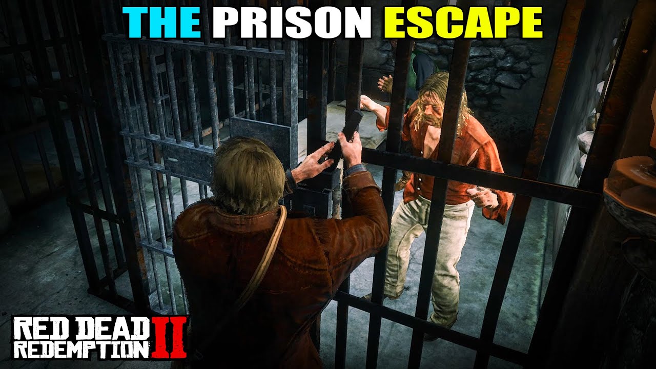 ESCAPE MICAH FROM JAIL | RED DEAD REDEMPTION 2 | GAMEPLAY #3 - YouTube