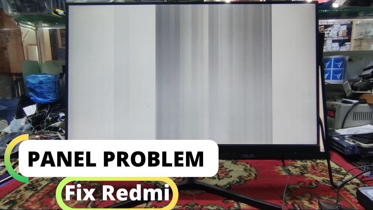 Monitor Repair Redmi Panel Problem Solution || Created by Afjal Hossain ...
