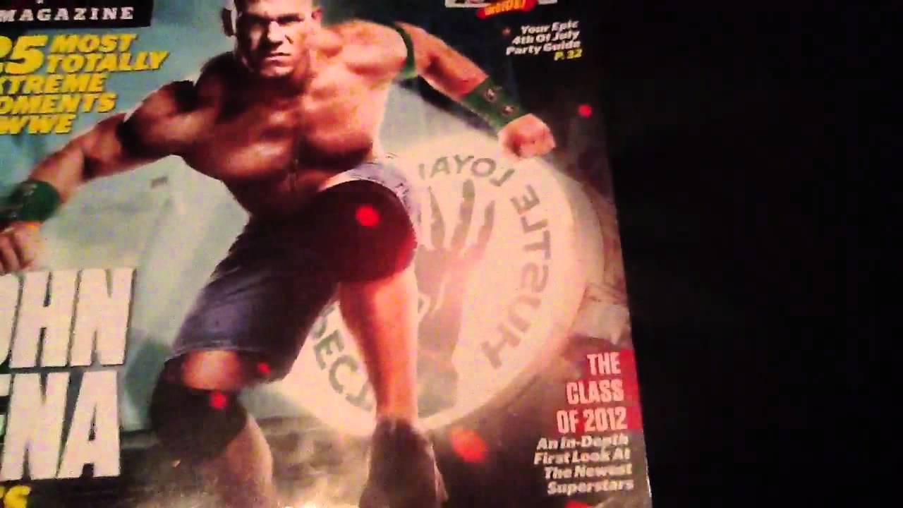 John Cena On the New WWE Magazine - YouTube