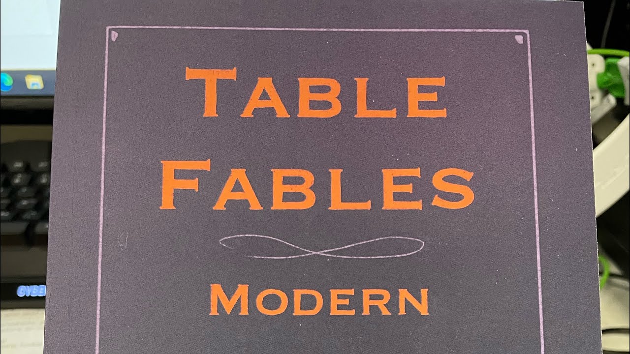 Table Fables Modern - YouTube