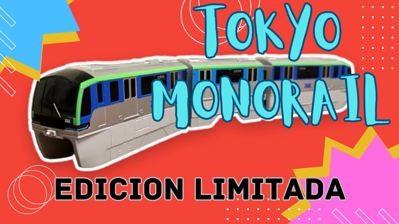 Plarail Edicion Limitada: Tokyo Monorail! - YouTube
