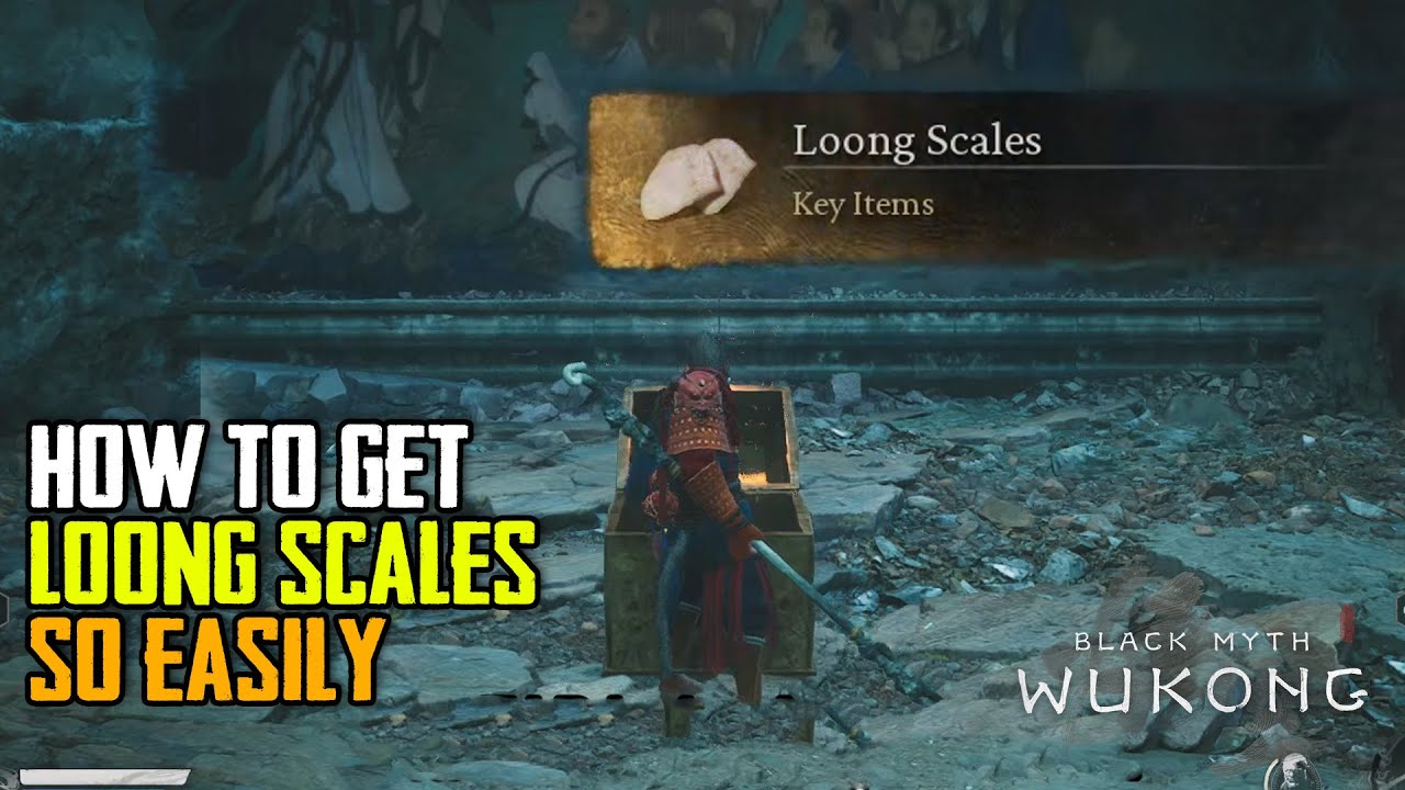 How to get and where to find Loong Scales Location Black Myth Wukong ...