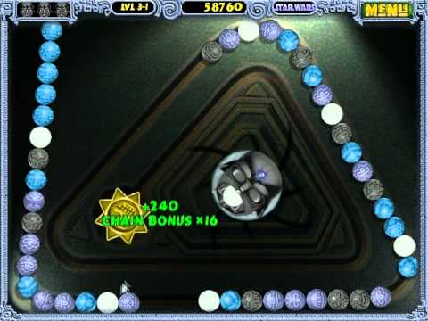Zuma Star Wars Stage 3 Level 1 - YouTube